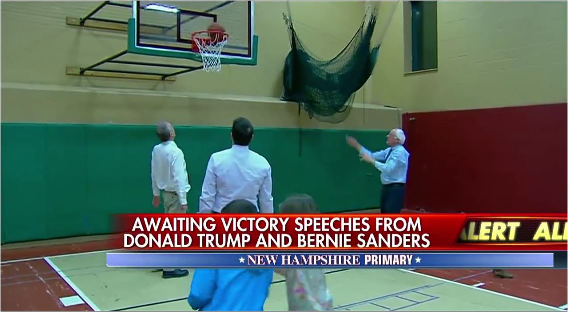 'Better than Obama': Sanders shot hoops with grandkids awaiting NH ...