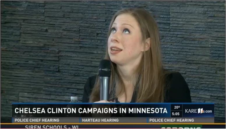 CHELSEA CONFUSION: 'President Sanders' - TheAmericanMirror.com