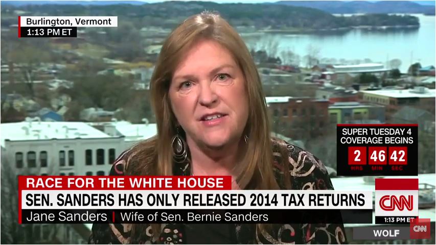 JANE SANDERS: Release the Wall Street speeches! - TheAmericanMirror.com