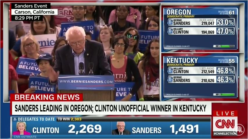 VIDEO: Sanders supporters boo 'leadership of the Democratic Party ...