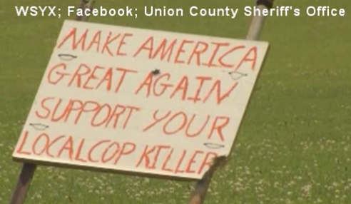 Man calls police after someone runs over his 'a good cop is a dead cop ...