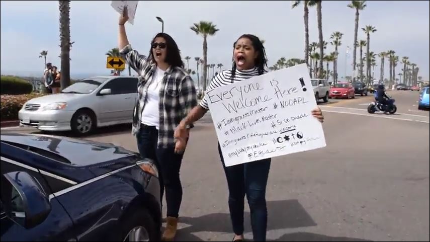 VIDEO: Protesters block congressman's car after testy town hall ...