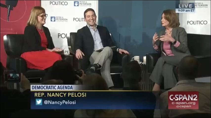 VIDEO: Politico reporters giggle like groupies throughout Pelosi ...