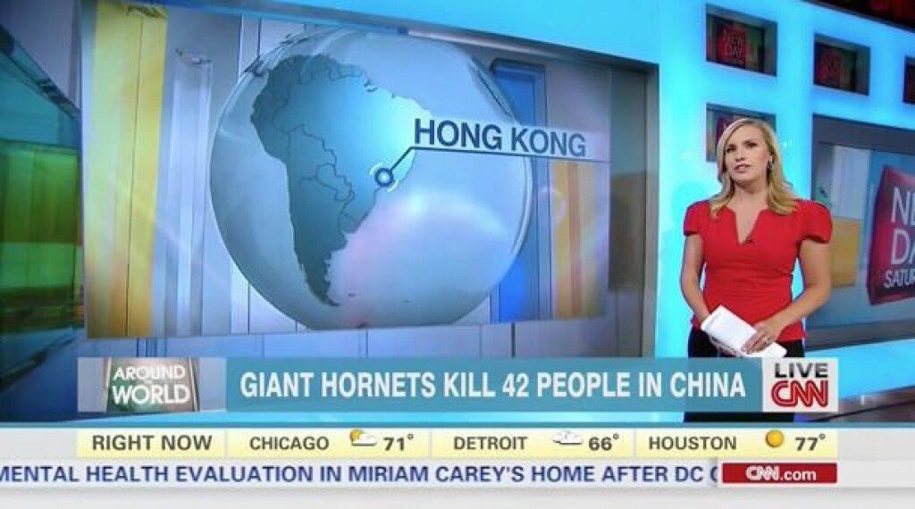 THIS IS CNN: Map puts Hong Kong in Brazil - TheAmericanMirror.com
