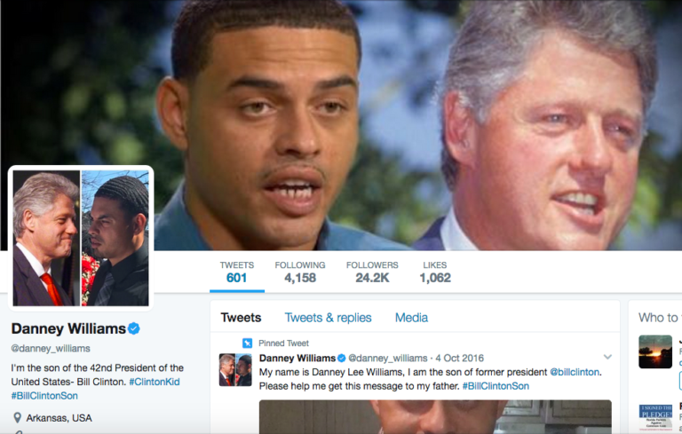Twitter 'verifies' Bill Clinton 'son' - before Bubba does ...