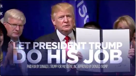 WATCH: Trump re-elect committee releases campaign ad ...