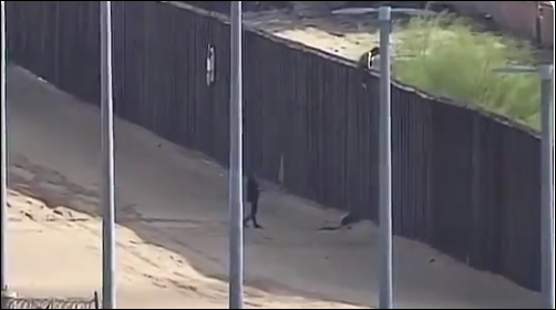 VIDEO: Illegals 'severely injured' falling off 18-foot border wall ...