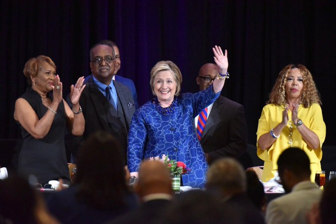 'We are stronger together': Hillary invokes campaign slogan during ...