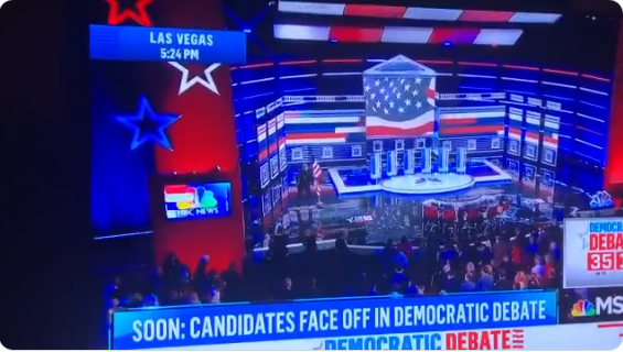 VIDEO: Dems pull American flag off debate stage - TheAmericanMirror.com